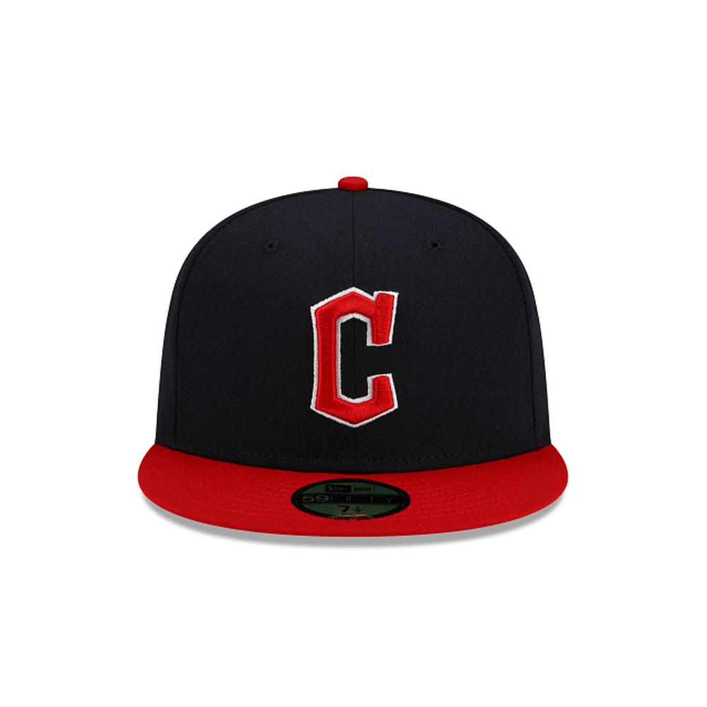 Cleveland Guardians Authentic Collection 59FIFTY Fitted Navy/Red ...