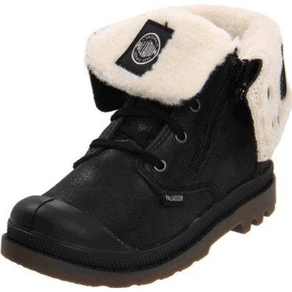 Palladium: Kids Baggy Leather Fur Lining Boot (11678) – Krush Clothing