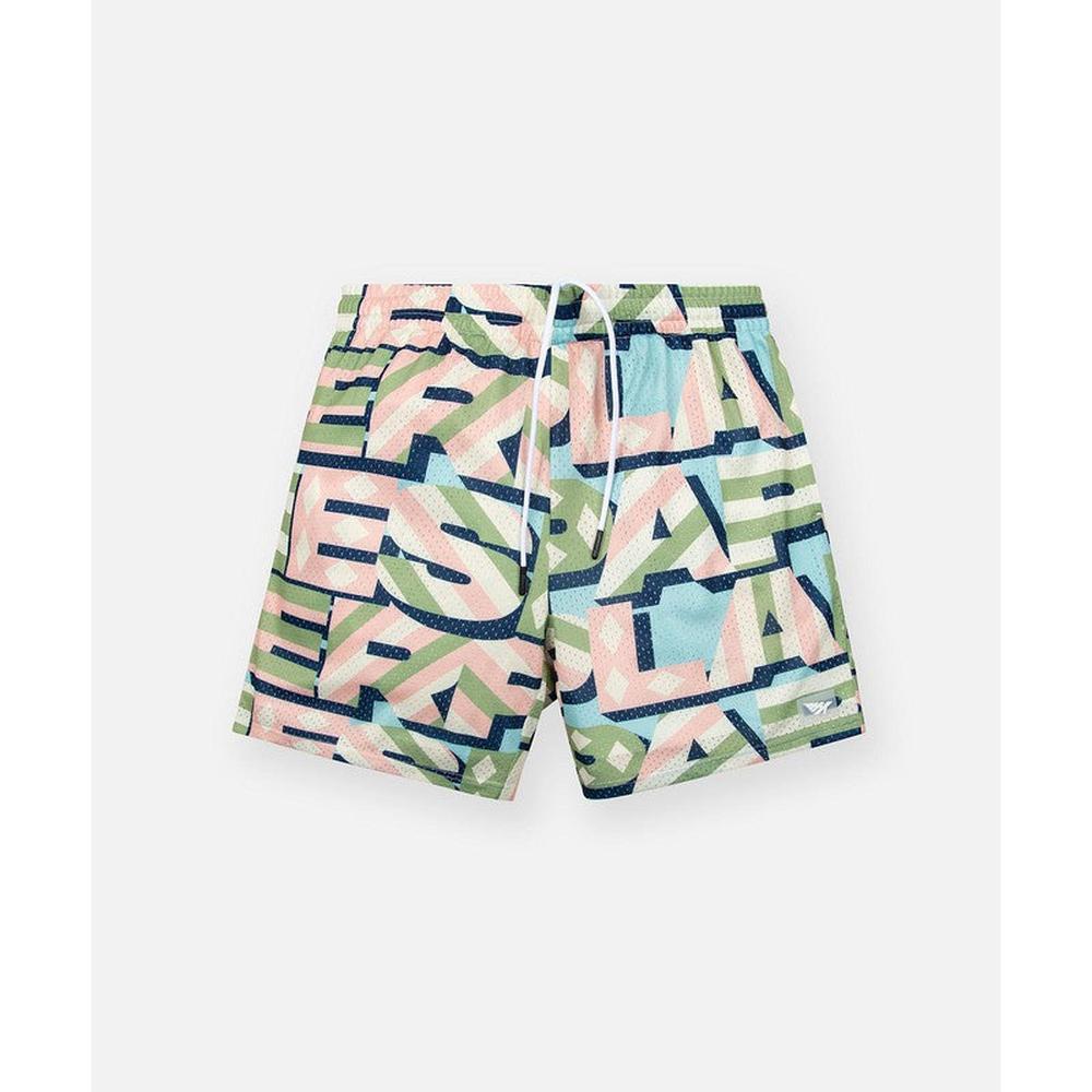Men's Diamonds And Stripes Mesh Short – Krush Clothing