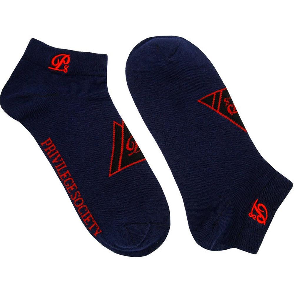 PS Triangle Socks 2 Pack, Navy / Red – Krush Clothing